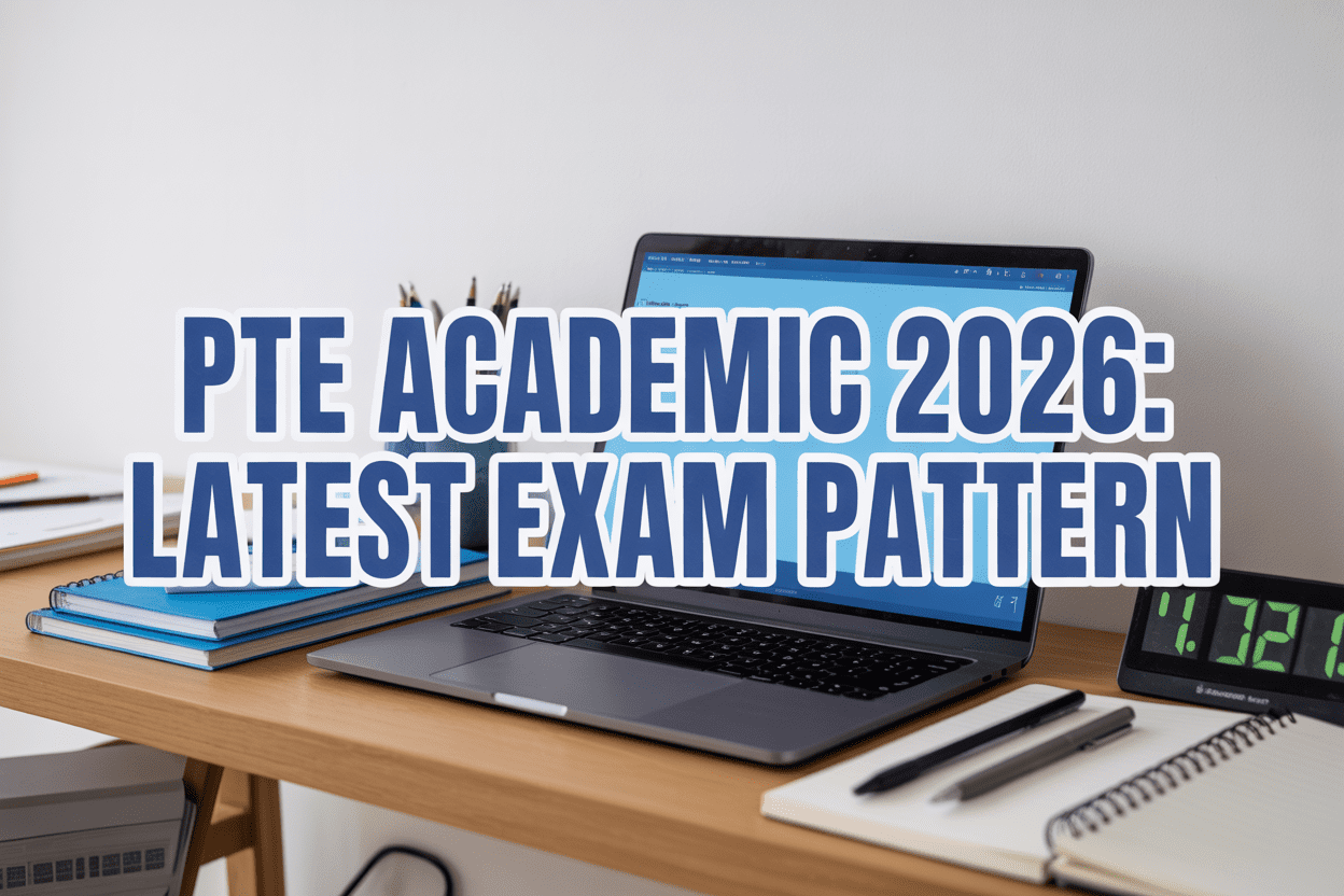PTE Academic Exam Pattern 2026: Latest Changes You Must Know — Vrinda ...